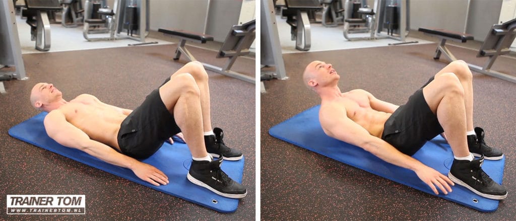 Buik Workout: 7 buikspieroefeningen voor thuis - Trainer Tom